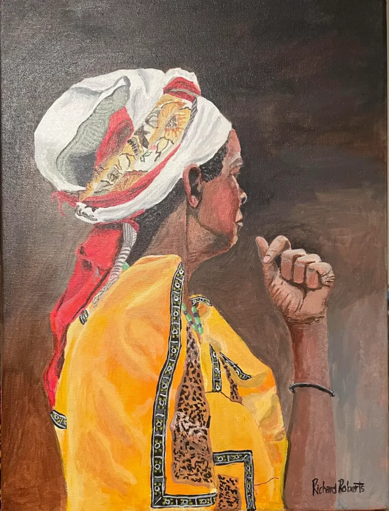 Ugandan Woman - Richard Roberts Art